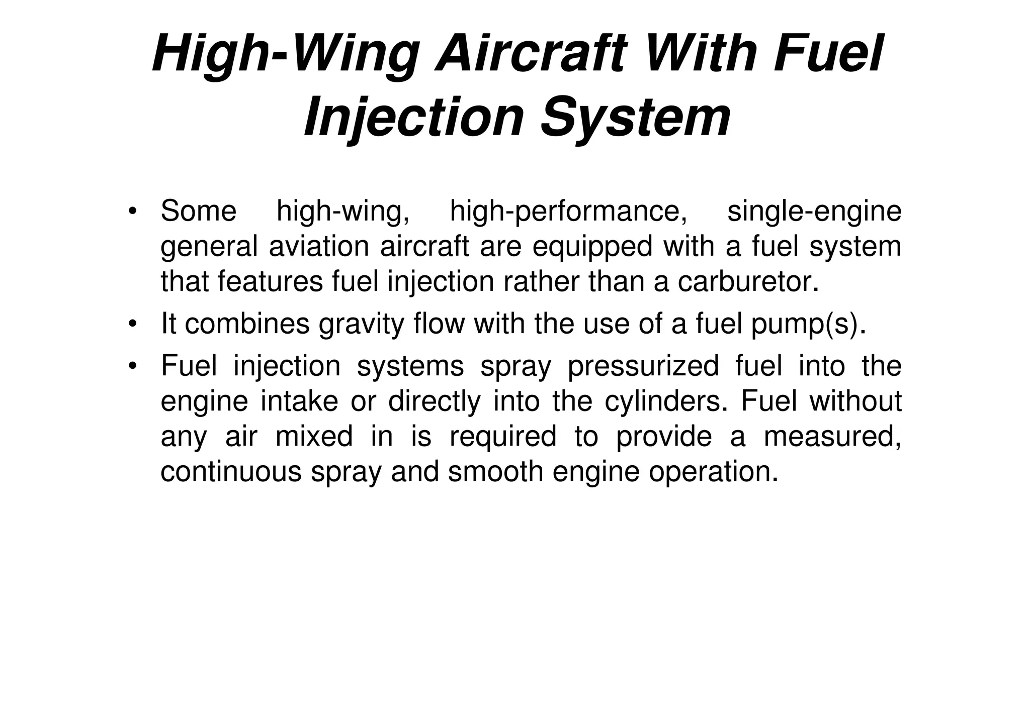 Aircraft and engine fuel system and engine lubrication system | PDF
