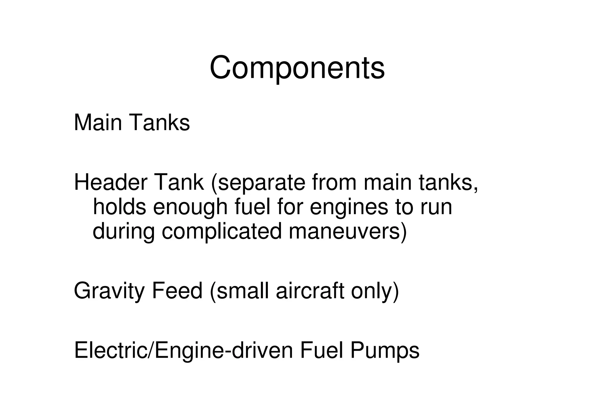 Aircraft and engine fuel system and engine lubrication system | PDF