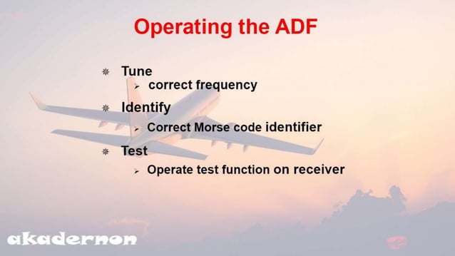 Basic Avionics | Aircraft Automatic Direction Finder ch-6 | PPSX