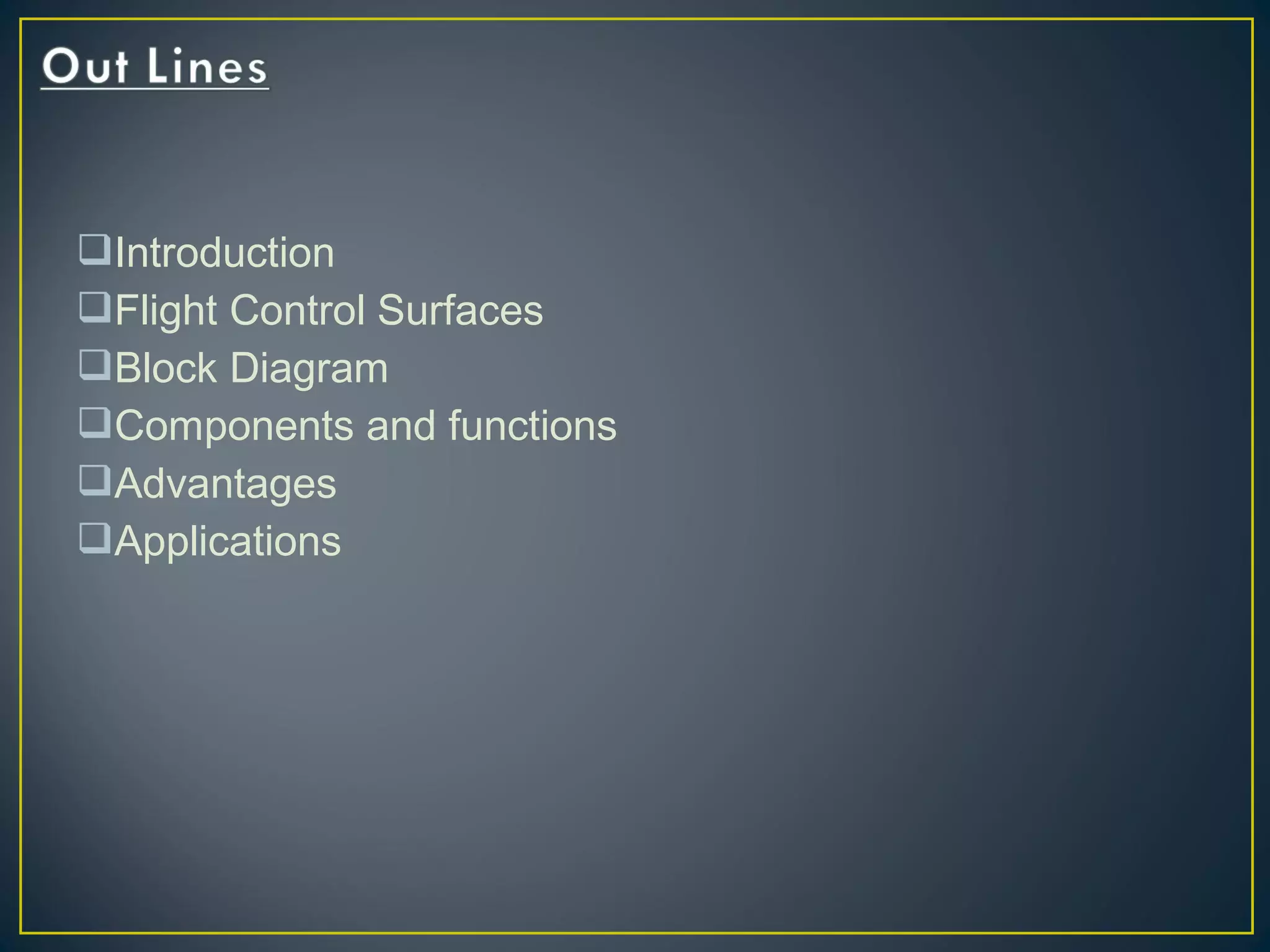 Aircraft Auto Pilot Roll Control System | PPT