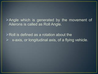 Aircraft Auto Pilot Roll Control System | PPT