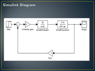Aircraft Auto Pilot Roll Control System | PPT