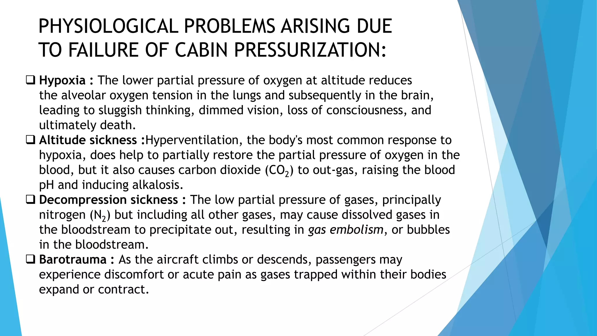 Aircraft cabin pressurization system | PPTX