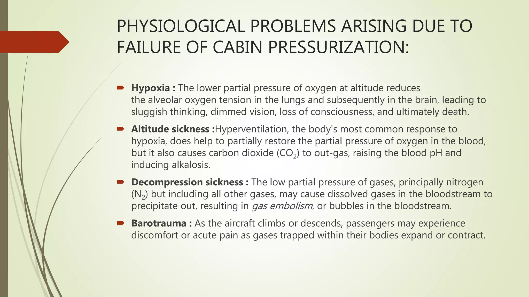 Aircraft cabin pressurization system | PPTX