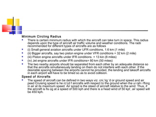 Aircraft characteristics | PPT