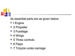Aircraft characteristics | PPT