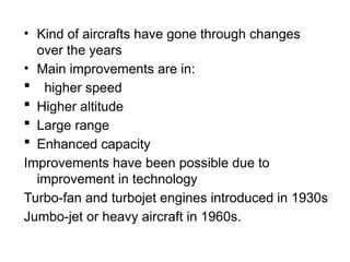 Aircraft Characteristics for pavement design | PPTX
