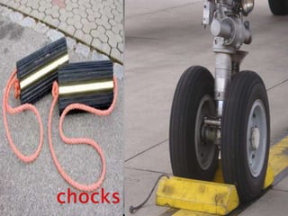 Aircraft chock cones placement | PPTX