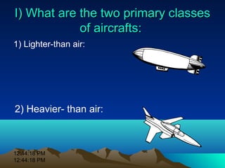 Aircraft classifications | PPT