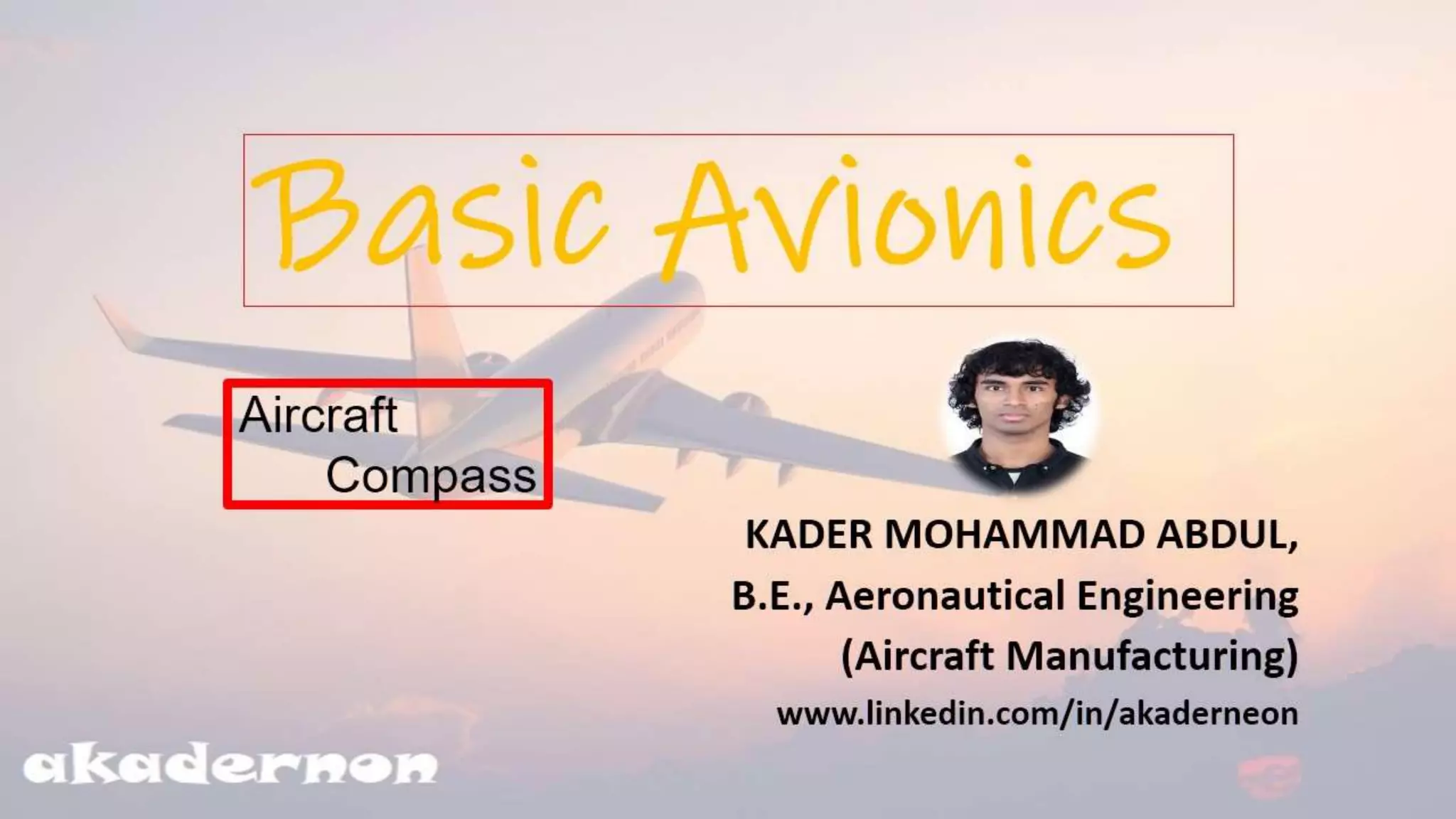 Basic Avionics | Aircraft compass ch-3 | PPSX