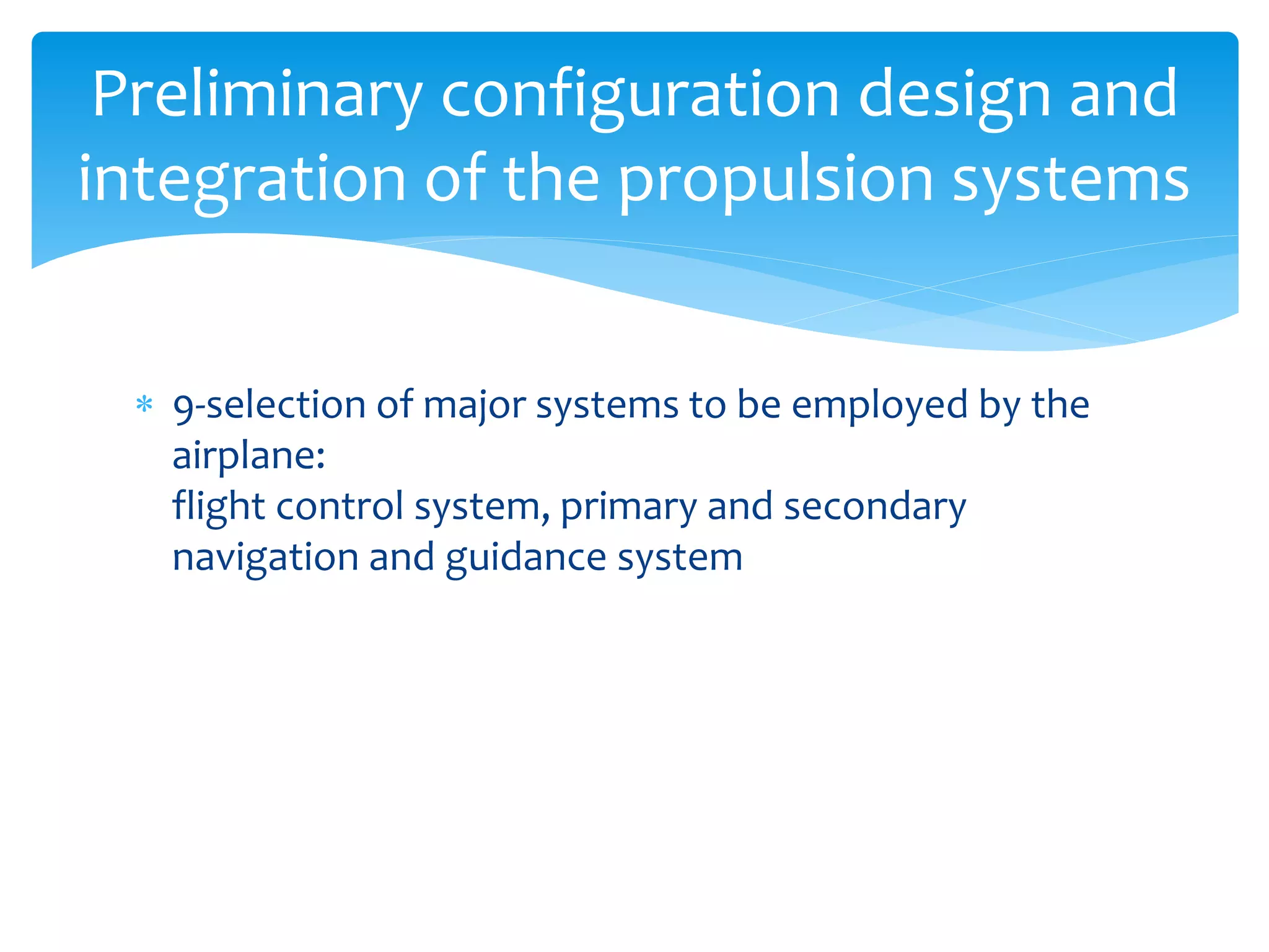 Aircraft configuration | PPTX