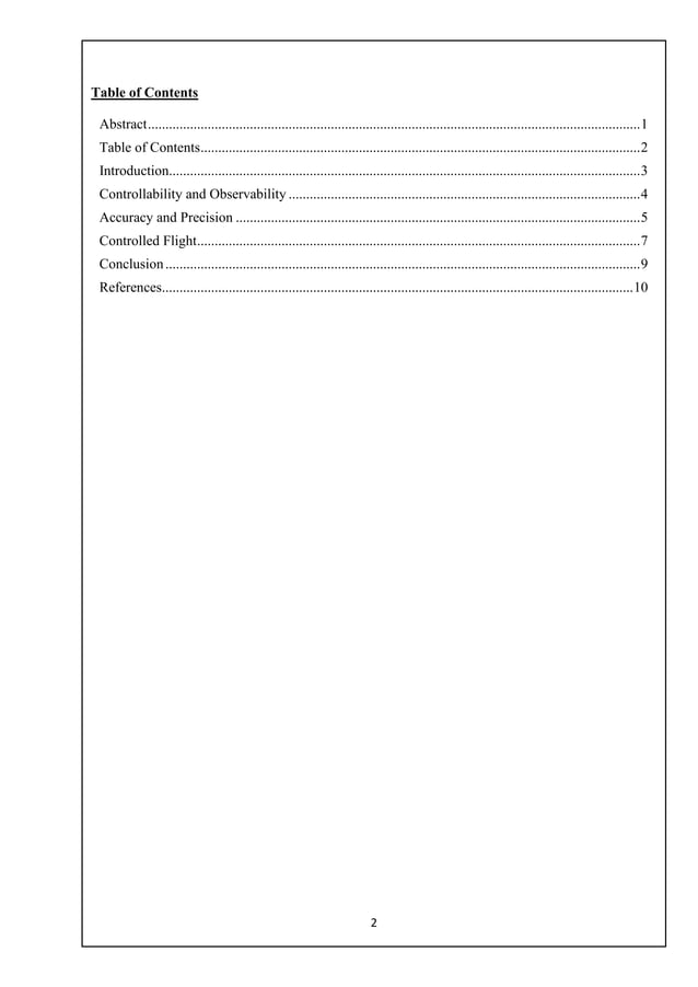 Aircraft controllability and stability | PDF | Physics | Science