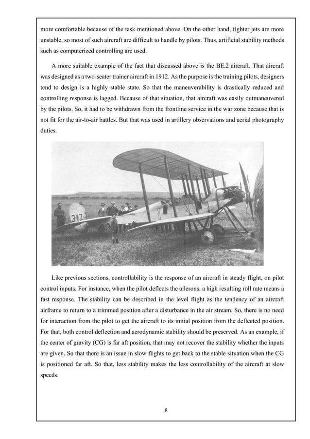 Aircraft controllability and stability | PDF | Physics | Science