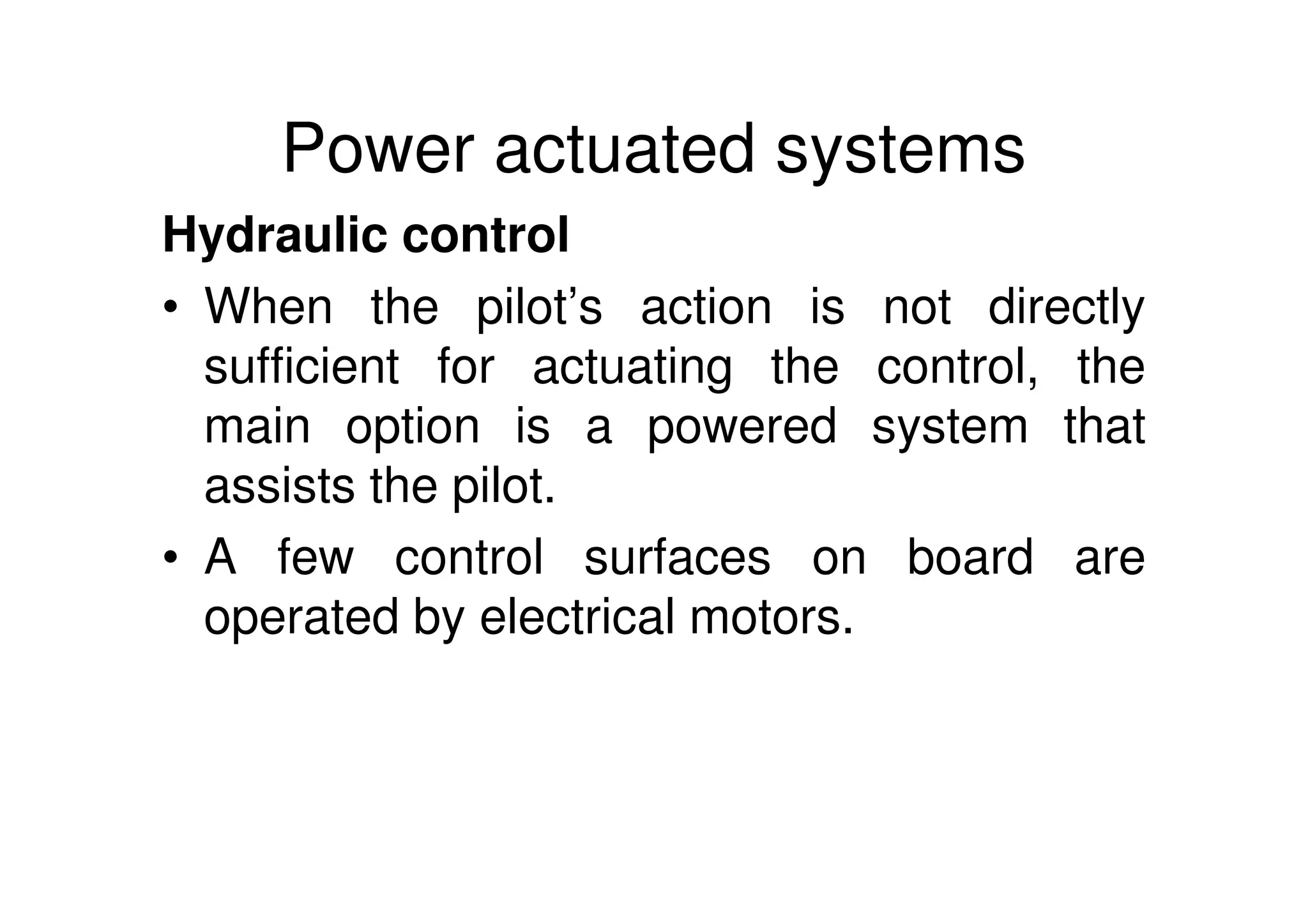 Aircraft Control Systems Ppt 7419