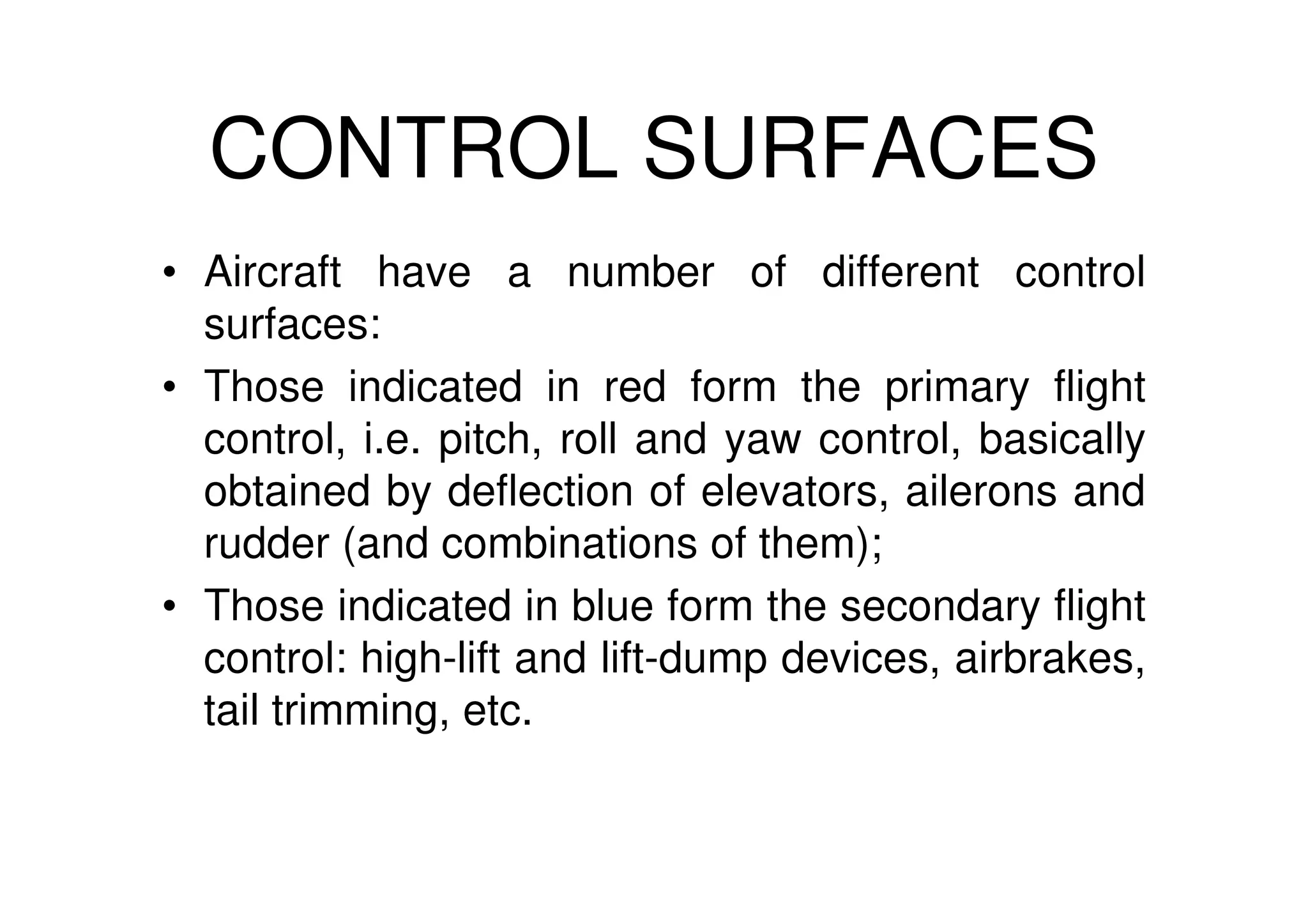 Aircraft control systems | PDF