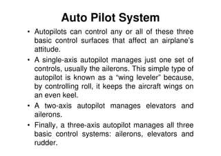 Aircraft control systems | PDF