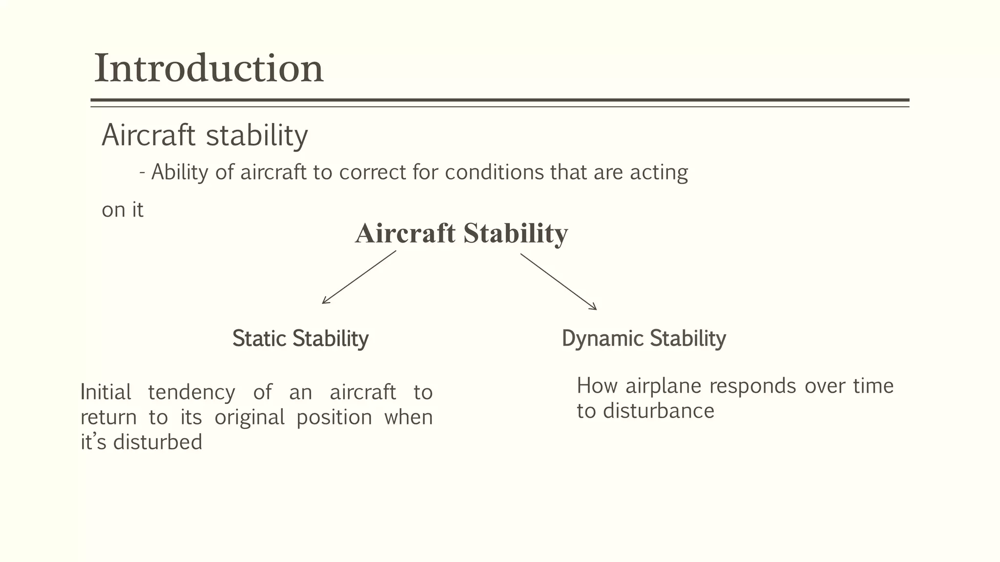 Aircraft dynamics mode simulation | PPTX