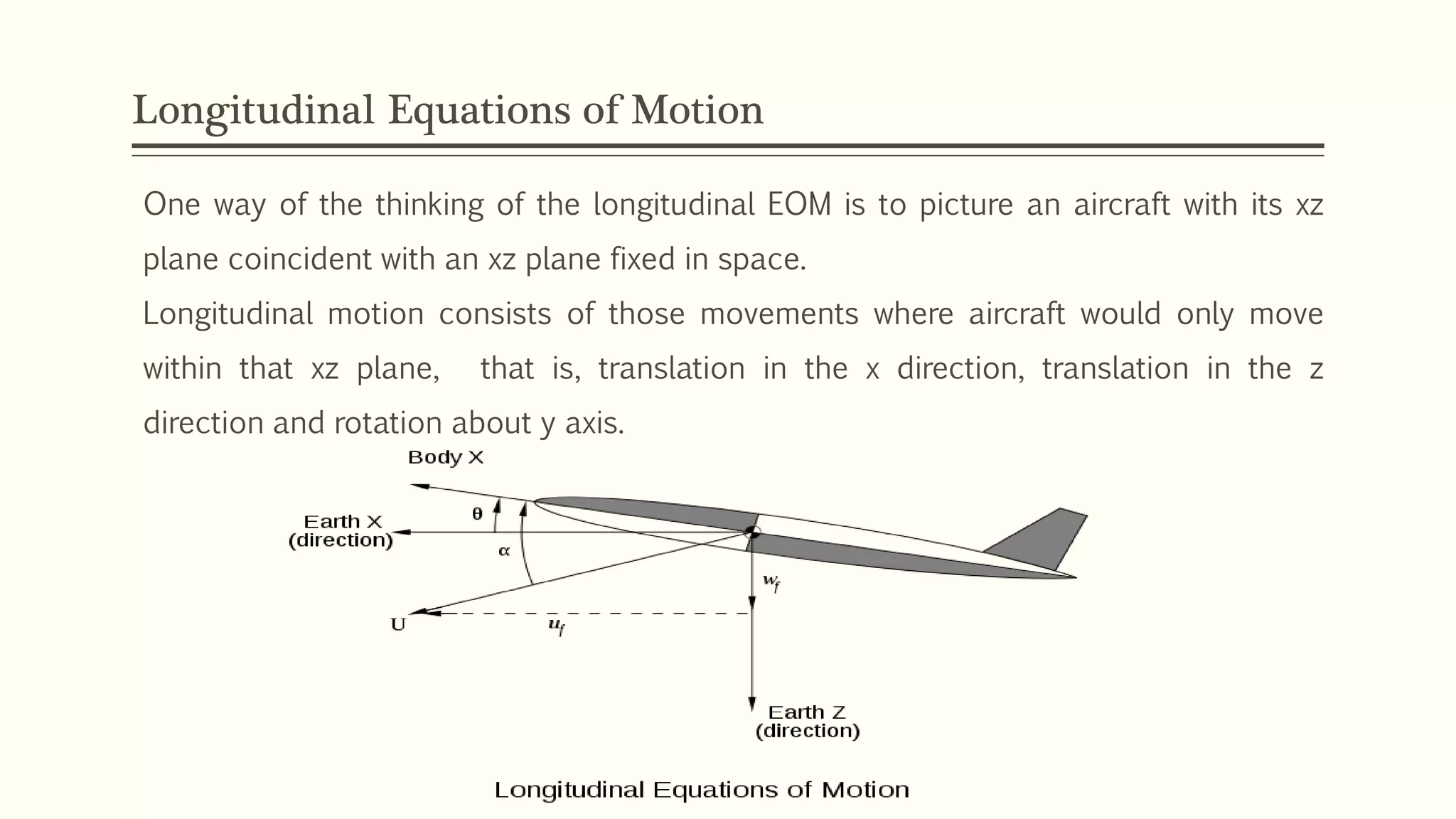 Aircraft dynamics mode simulation | PPTX