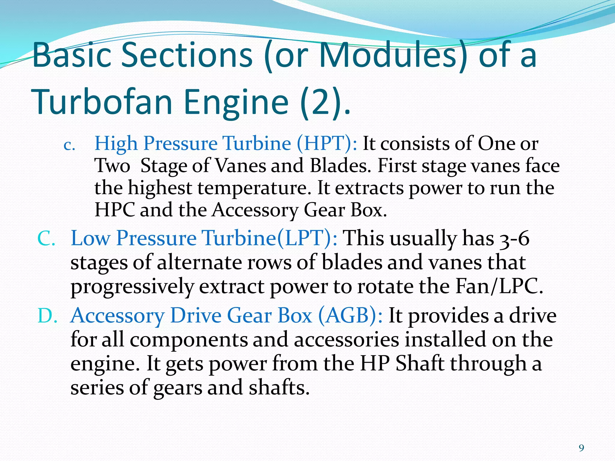 Aircraft Gas Turbine Engines | PPTX