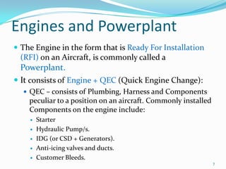 Aircraft Gas Turbine Engines | PPTX