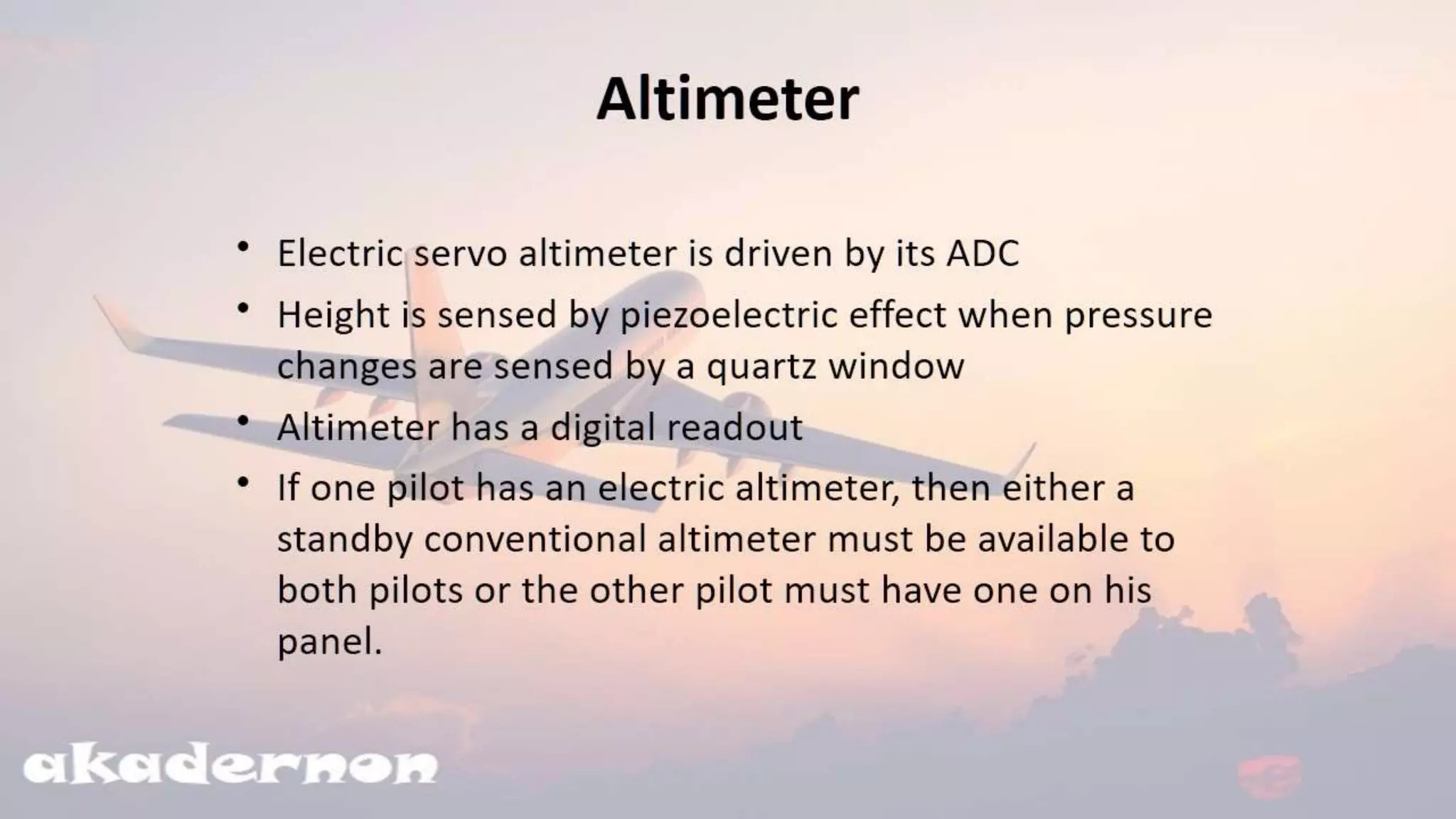 Basic Avionics | Aircraft Equipment ch-8 | PPT