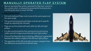 Aircraft flap system | PPTX