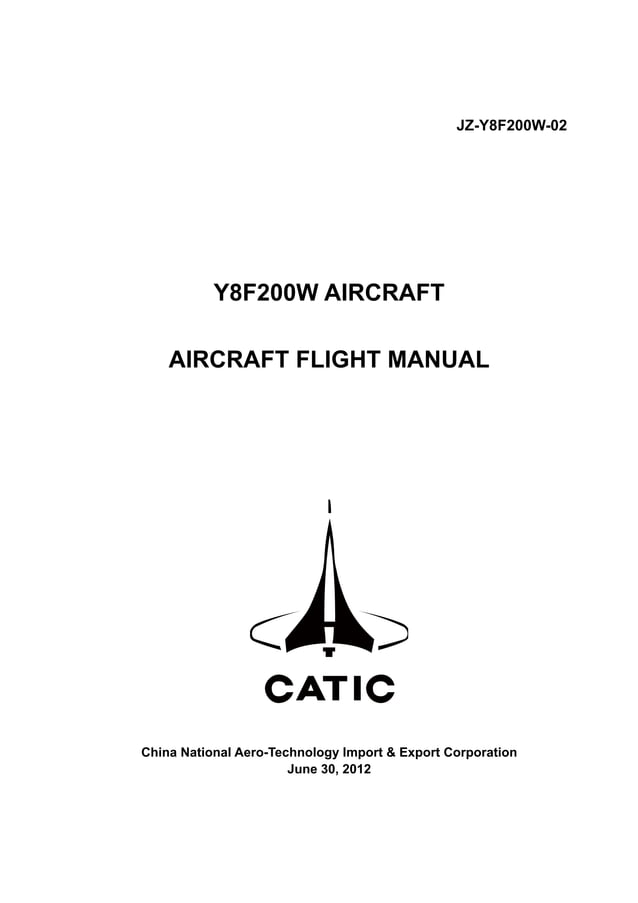 Aircraft flight manual | PPT