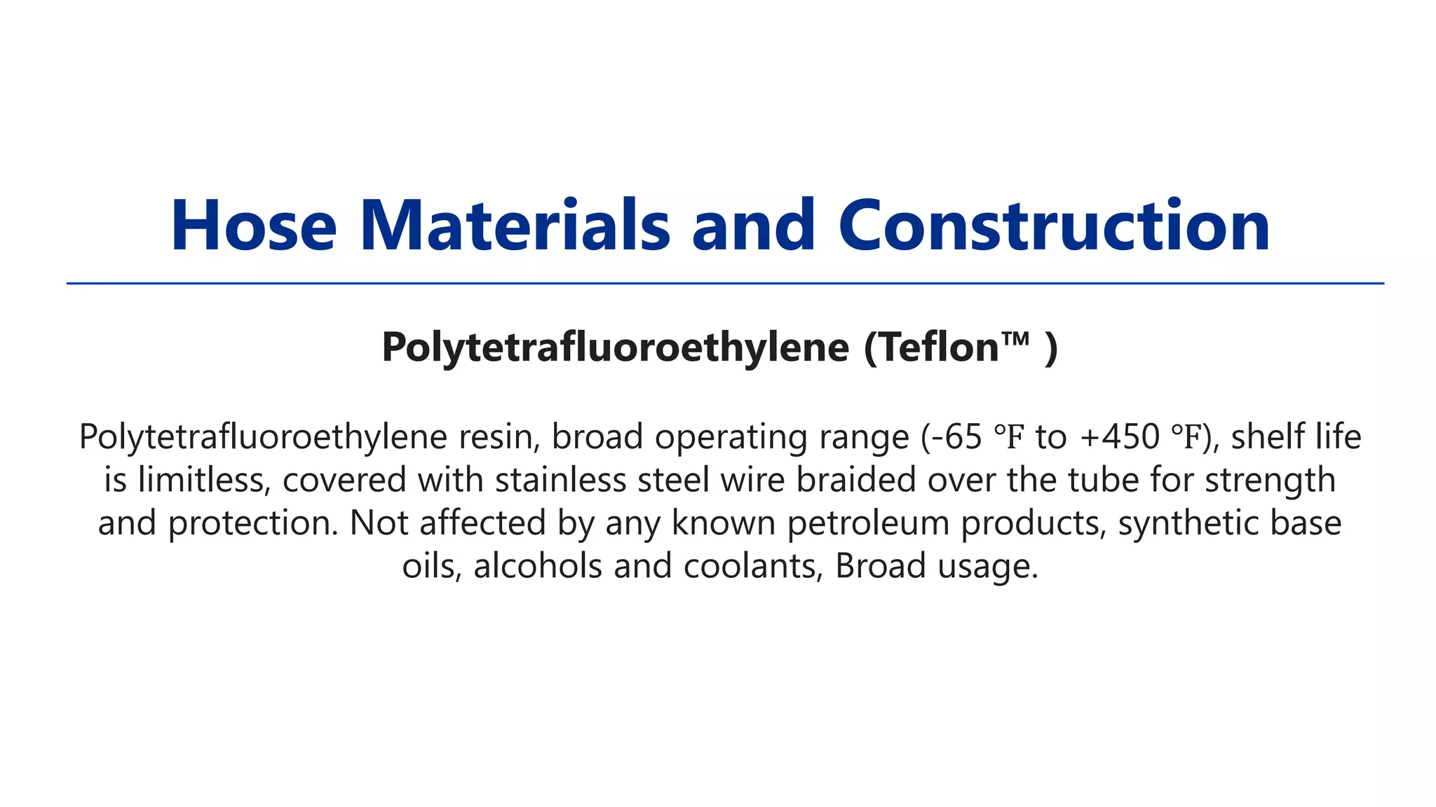 Aircraft fluid lines and fittings - Flexible hose | PDF