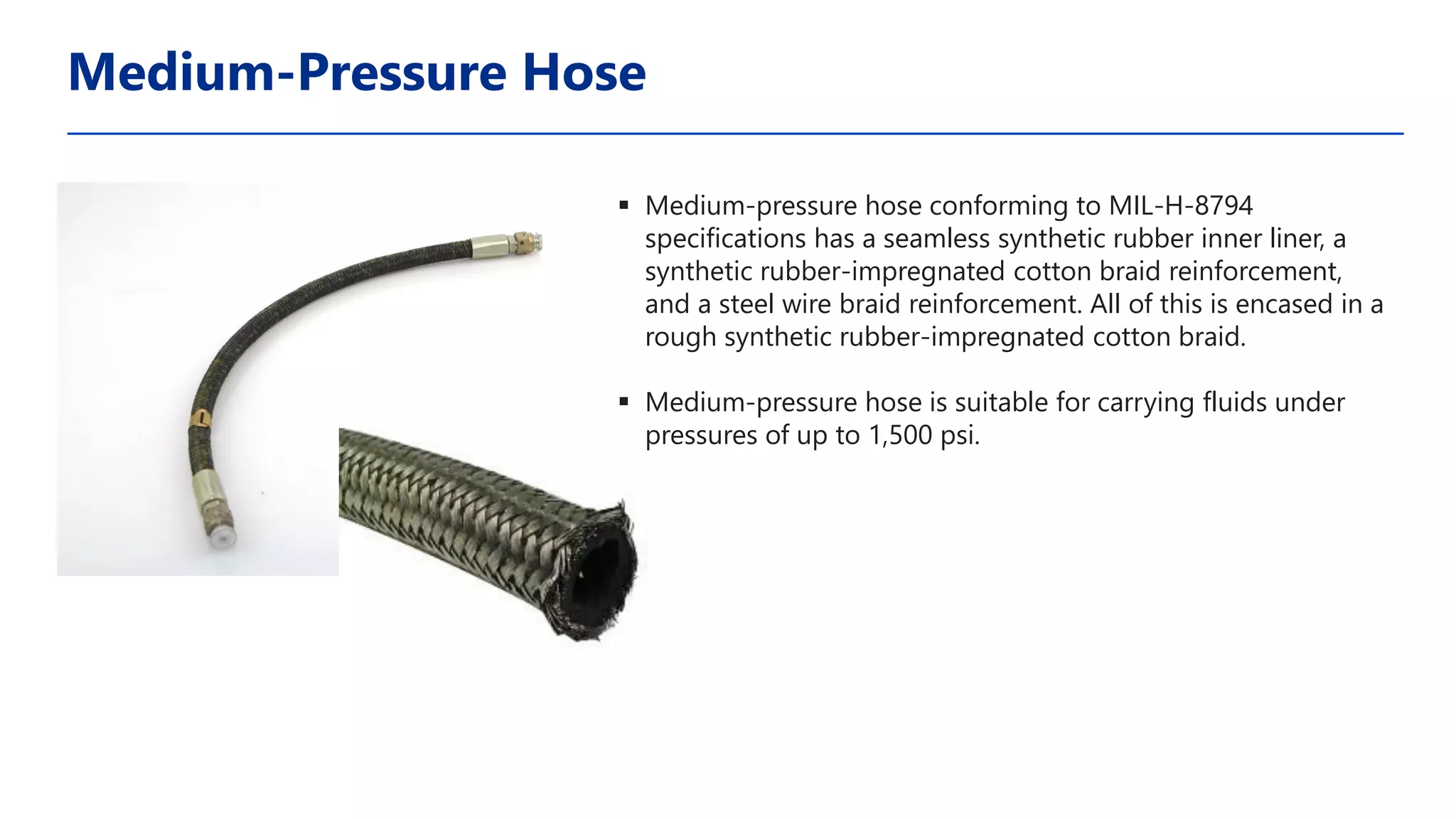 Aircraft fluid lines and fittings - Flexible hose | PDF