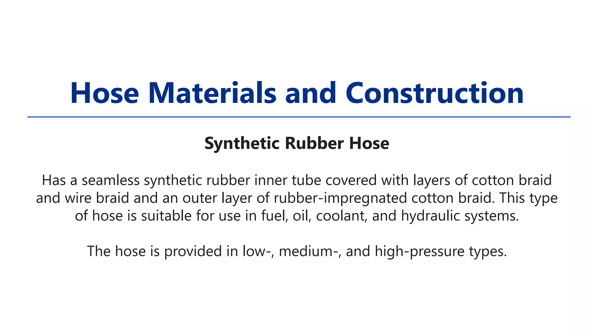 Aircraft fluid lines and fittings - Flexible hose | PDF