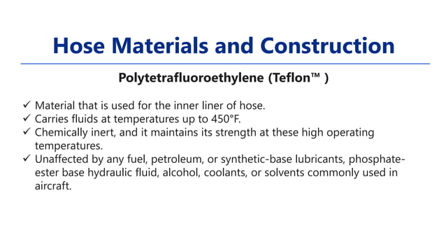 Aircraft fluid lines and fittings - Flexible hose | PDF | Chemistry ...