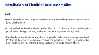 Aircraft fluid lines and fittings - Flexible hose | PDF