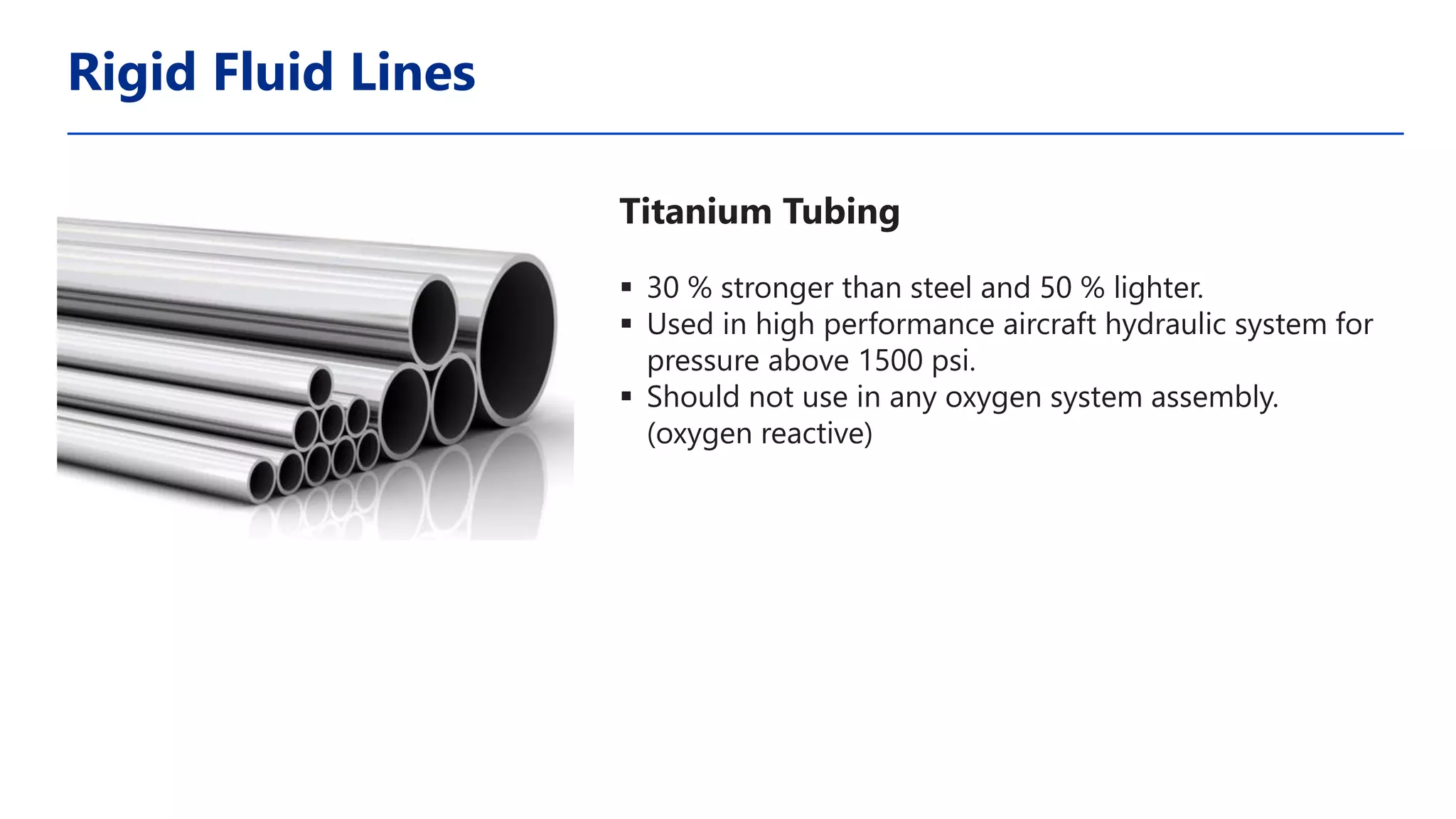 Aircraft fluid lines and fittings - Rigid tubing | PDF