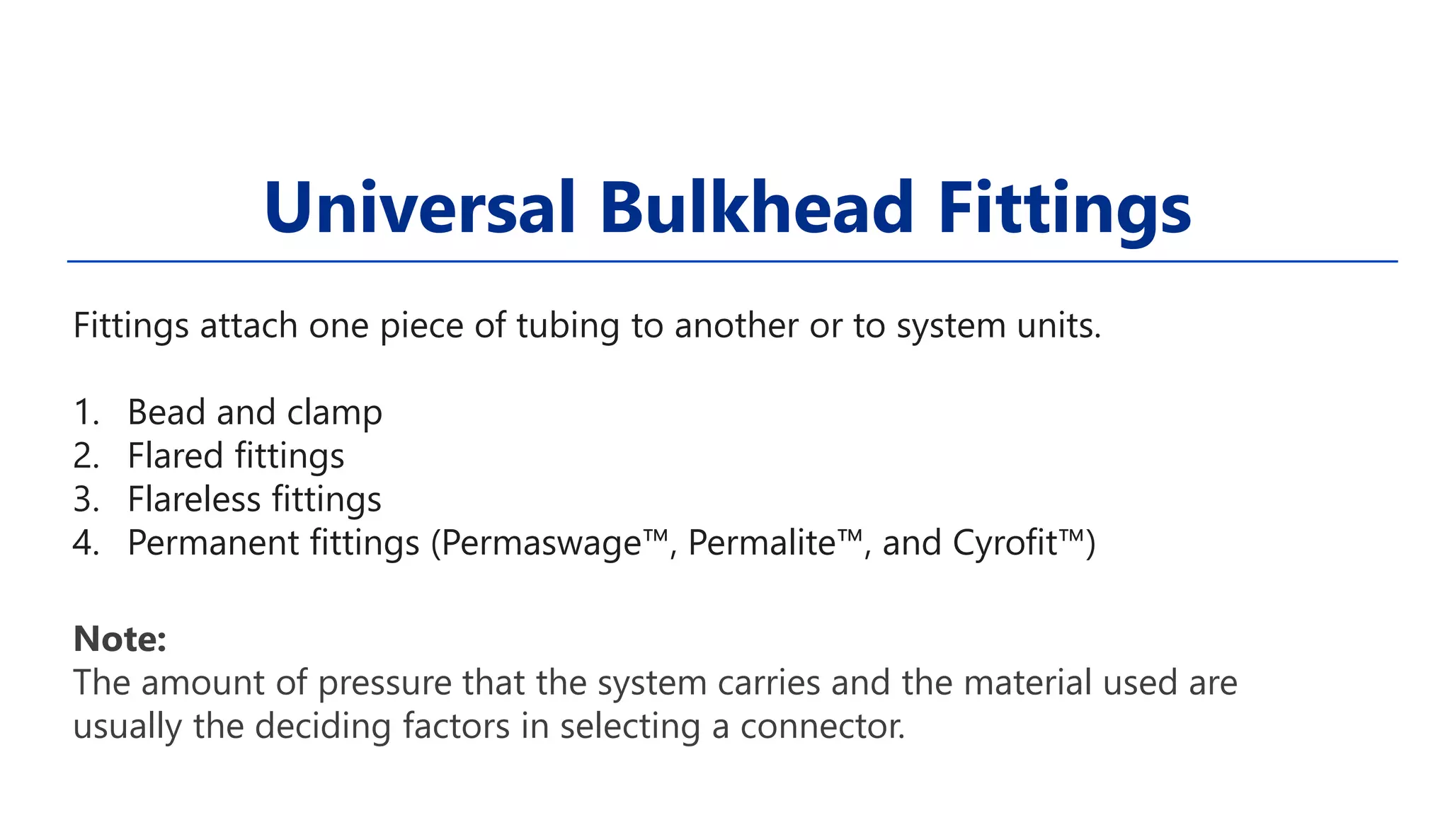 Aircraft fluid lines and fittings - Rigid tubing | PDF