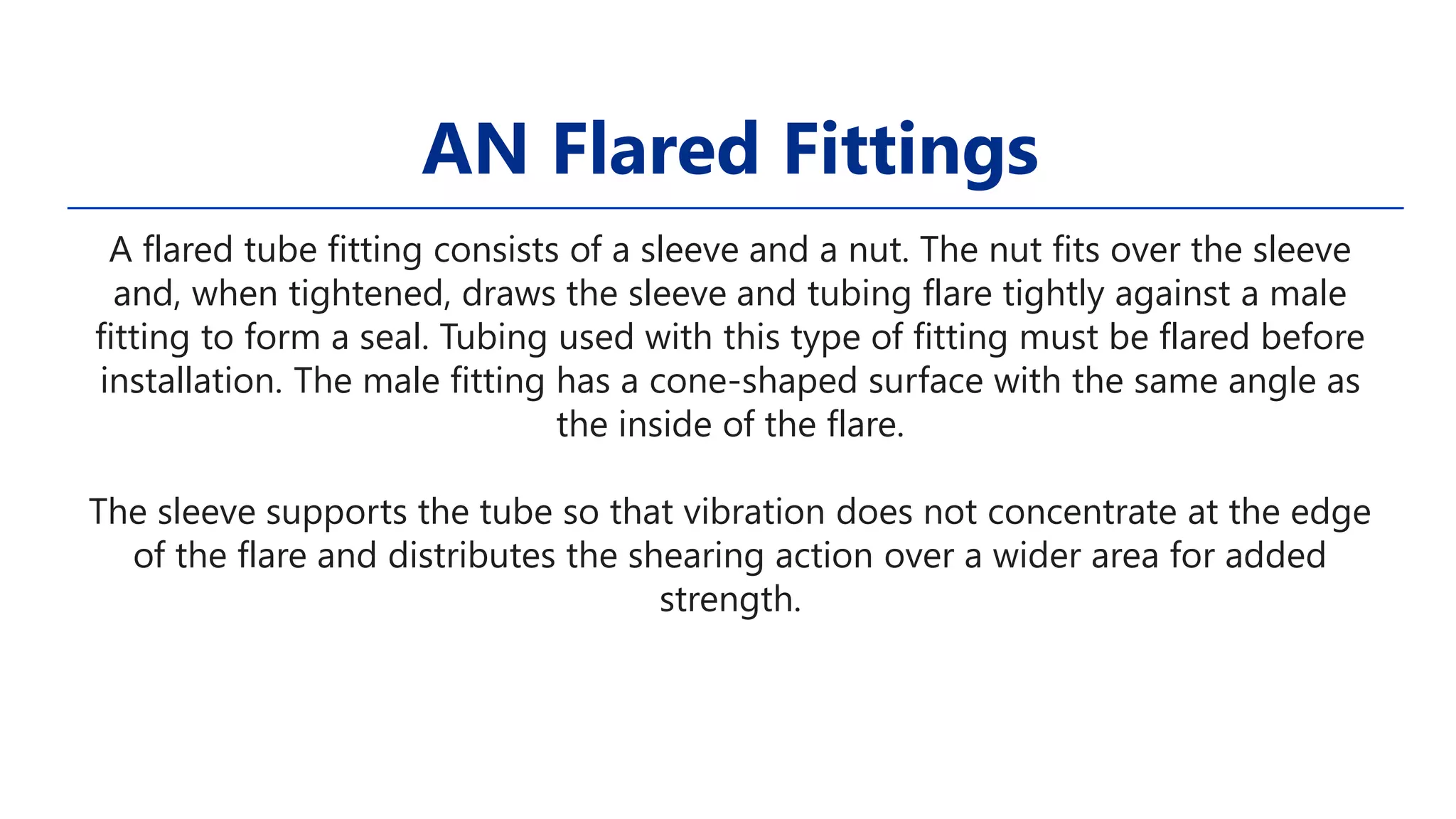 Aircraft fluid lines and fittings - Rigid tubing | PDF