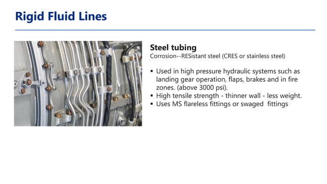 Aircraft fluid lines and fittings - Rigid tubing | PDF
