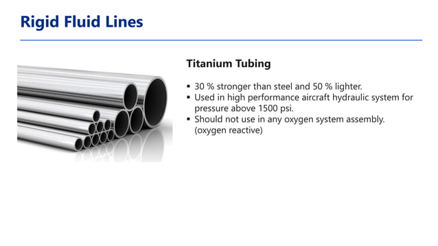 Aircraft fluid lines and fittings - Rigid tubing | PDF
