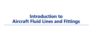 Aircraft fluid lines and fittings - Rigid tubing | PDF