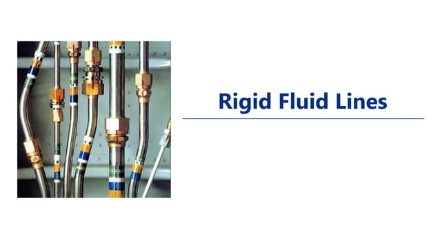 Aircraft fluid lines and fittings - Rigid tubing