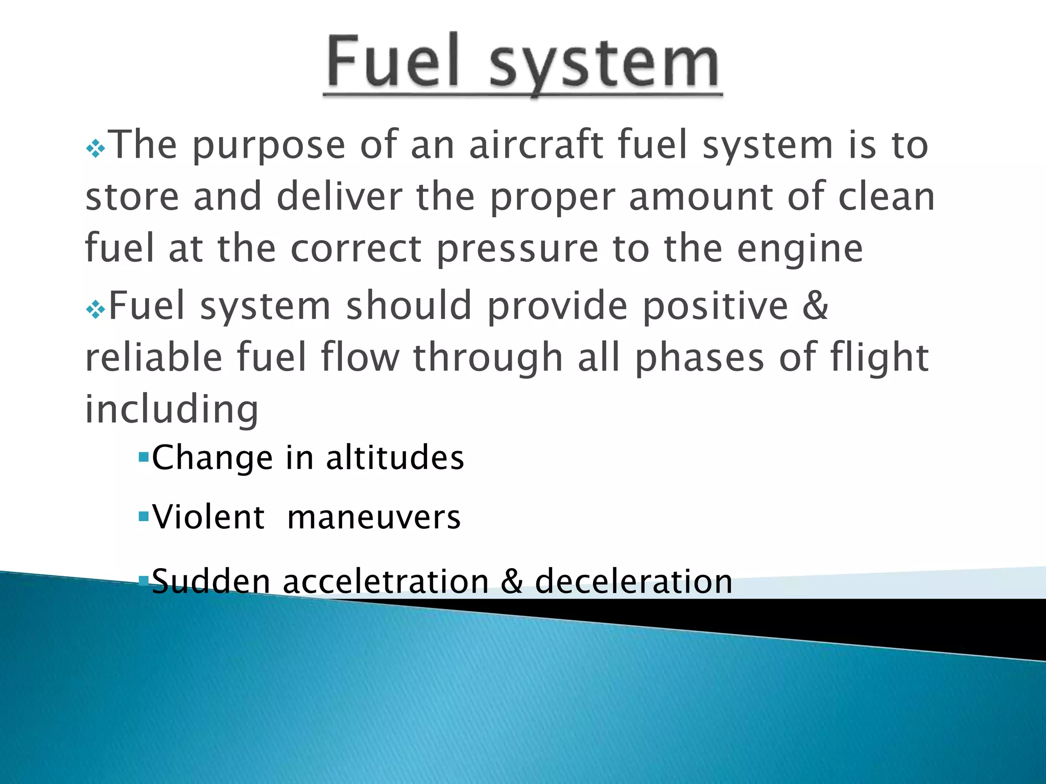 Aircraft fuel system.pptx manhar singh | PPTX