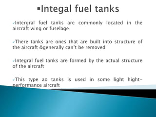 Aircraft fuel system.pptx manhar singh | PPTX