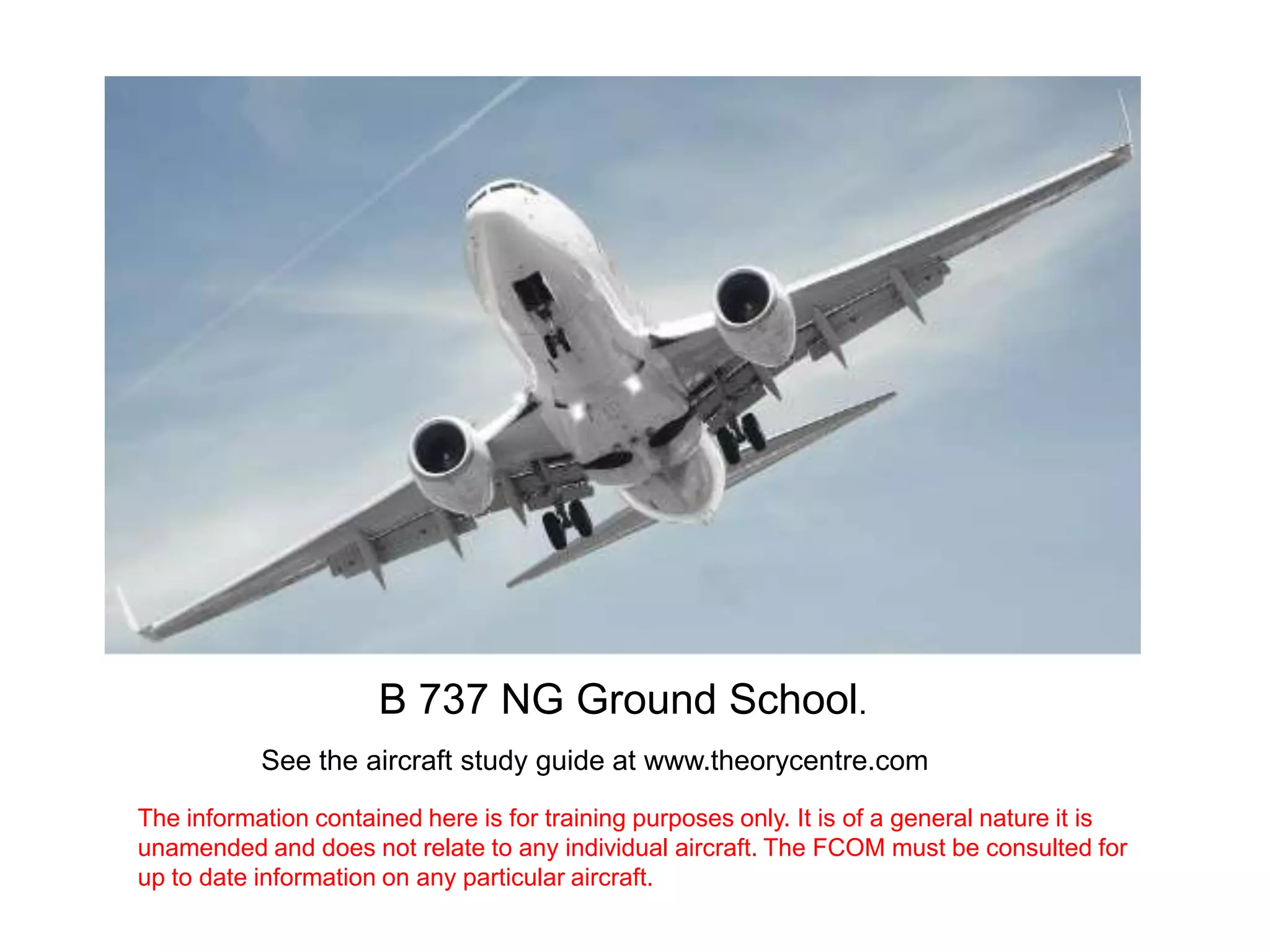 B737NG Aircraft general | PPTX