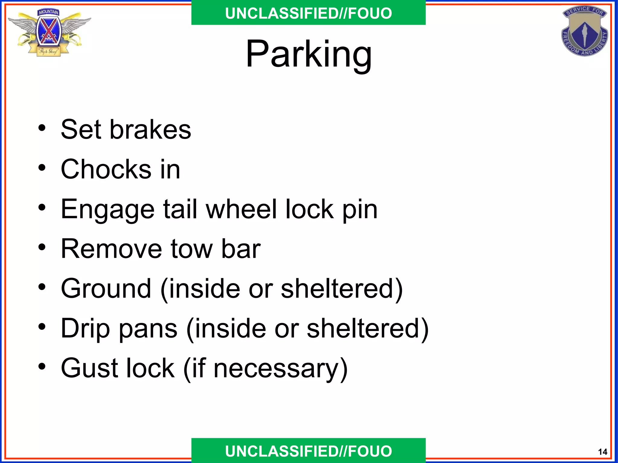 Aircraft ground handling | PPT