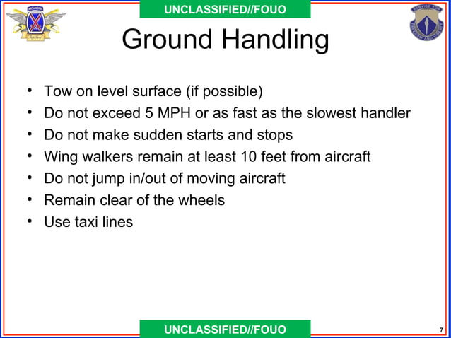 Aircraft ground handling | PPT