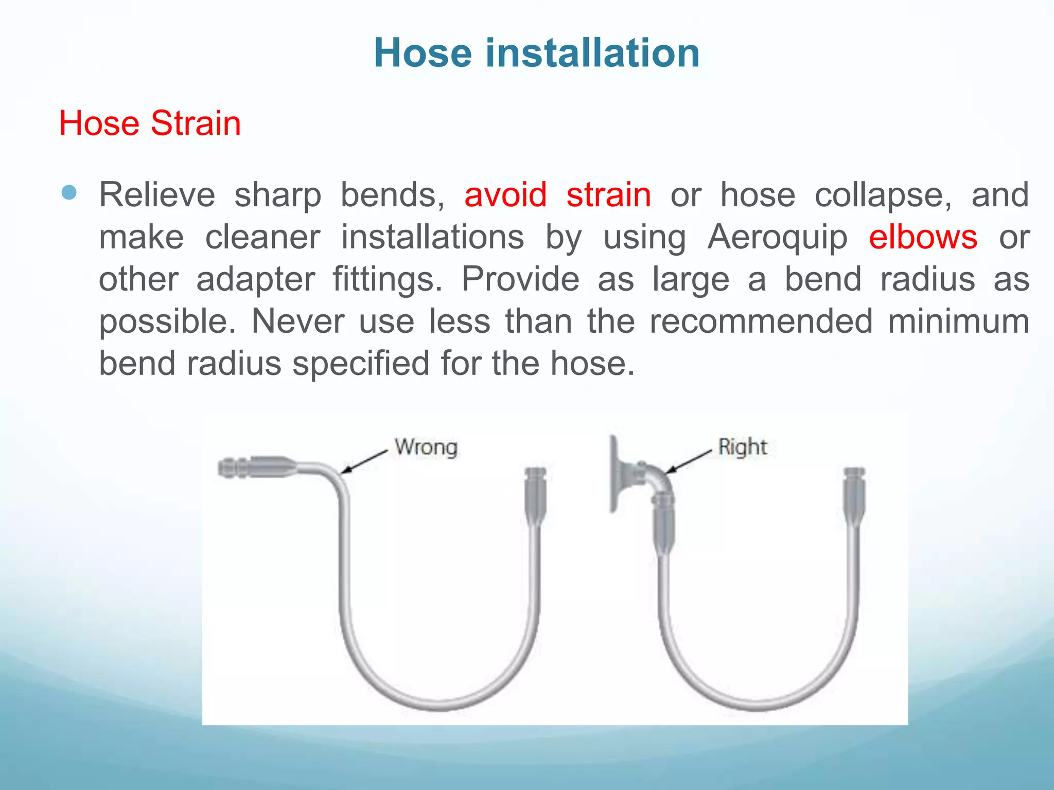 Aircraft hoses | PPTX