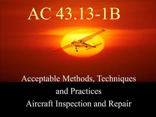 Aircraft inspection and_repair | PPT