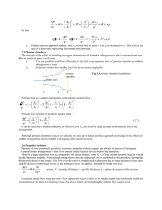 Aircraft intake aerodynamics | PDF