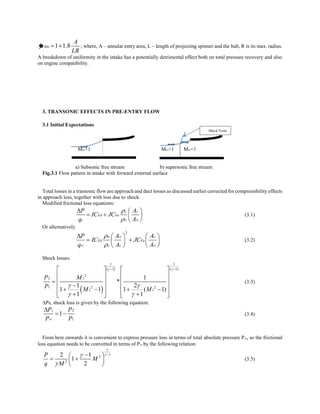Aircraft intake aerodynamics | PDF