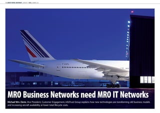 Aircraft IT MRO eJournal "Aircraft MRO Business Networks" How I See IT ...