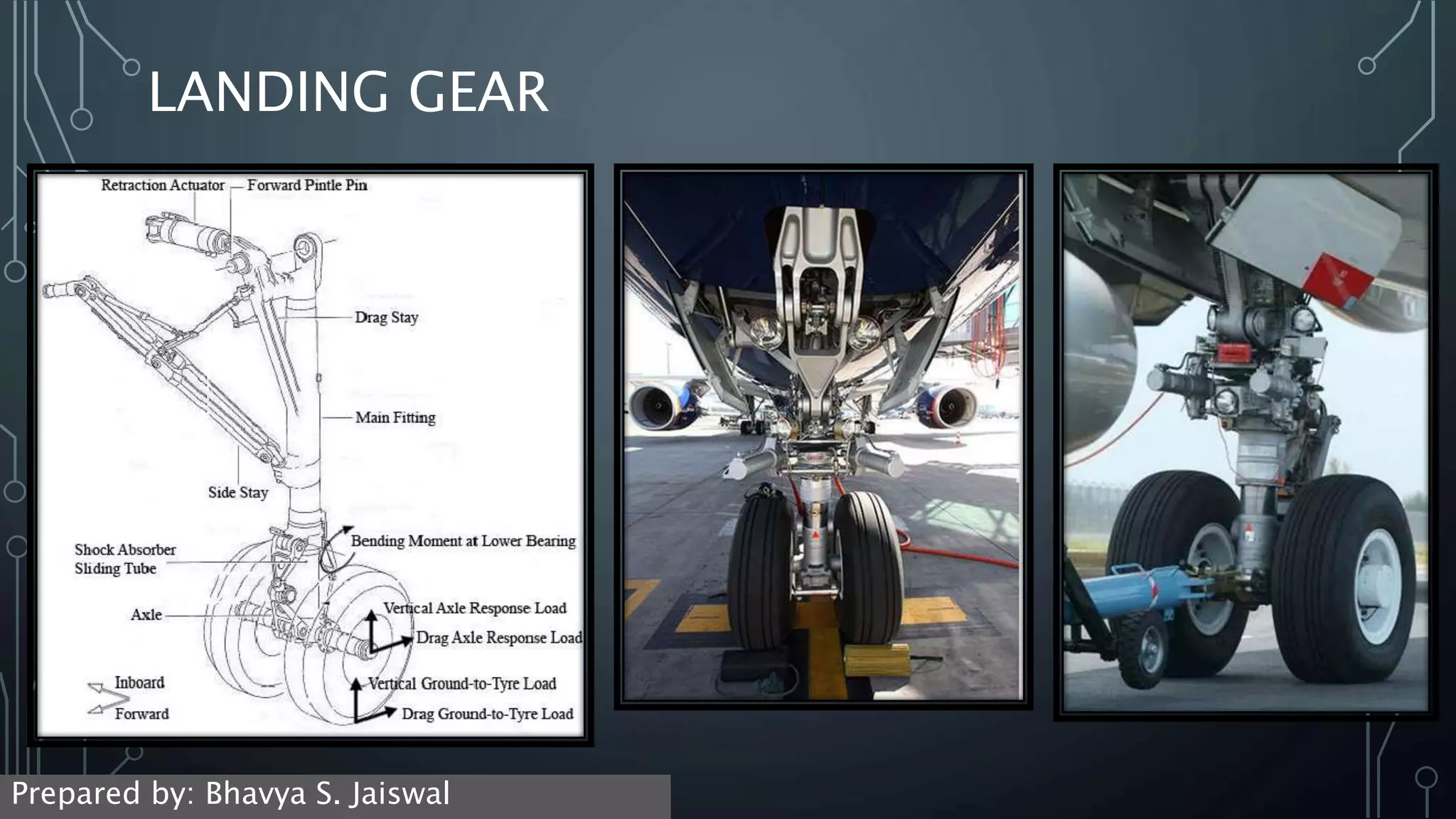 Aircraft landing gear configuration and tyre pressure | PPTX